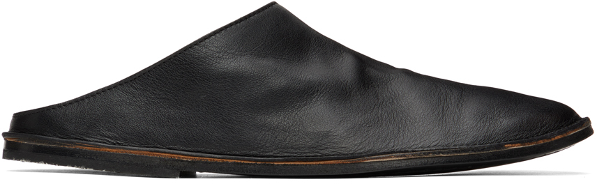 Marsèll: Black Strasacco Slippers | SSENSE Canada