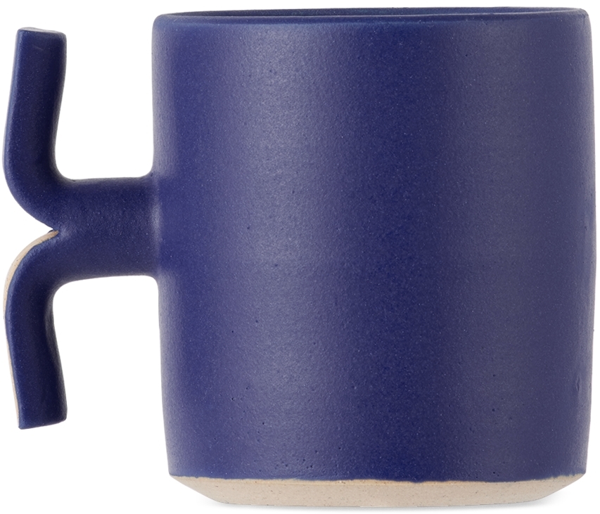 SSENSE Exclusive Blue 88 Mug by Milo Made Ceramics | SSENSE