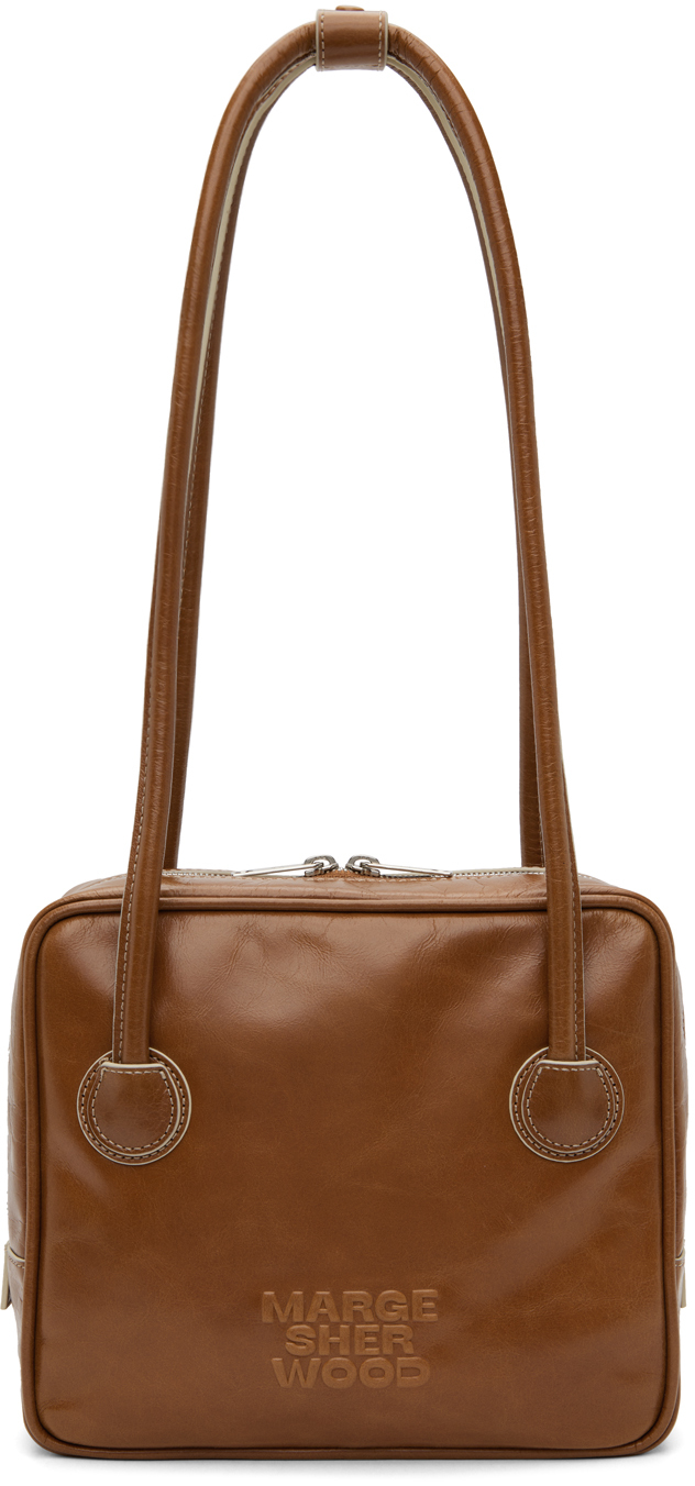 Marge Sherwood: Sac brun à passepoil | SSENSE France
