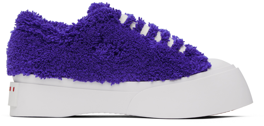 Baskets Pablo bleues Marni en solde