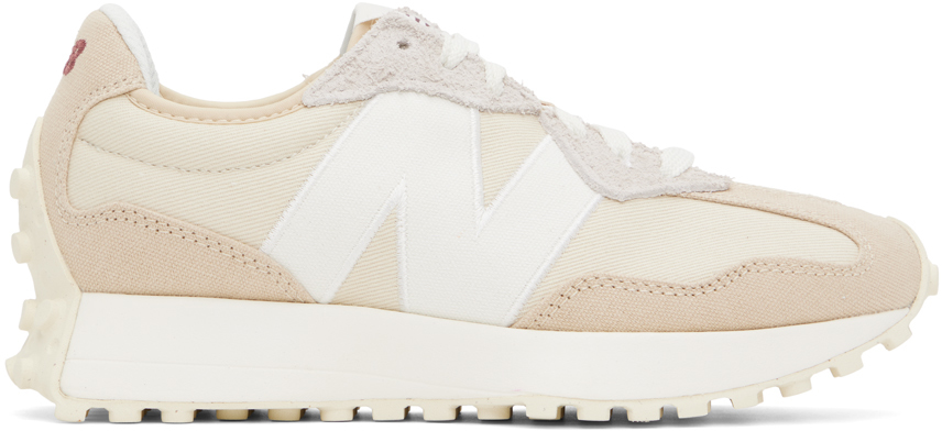 Beige 327 Sneakers by New Balance on Sale