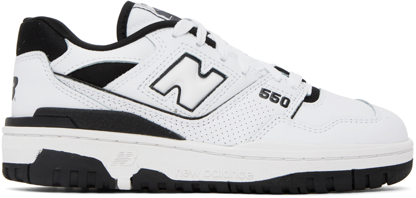 New Balance: White 550 Sneakers | SSENSE UK