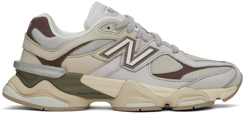 New Balance: Gray 9060 Sneakers | SSENSE UK