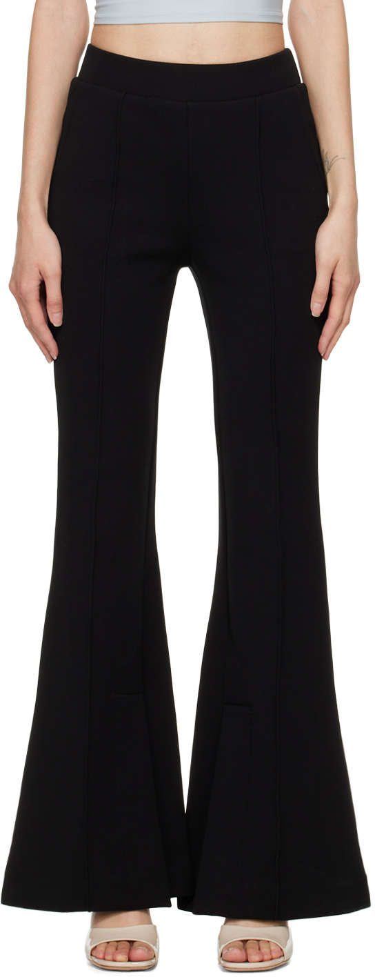 Black Scuba Lounge Pants by FRAME on Sale