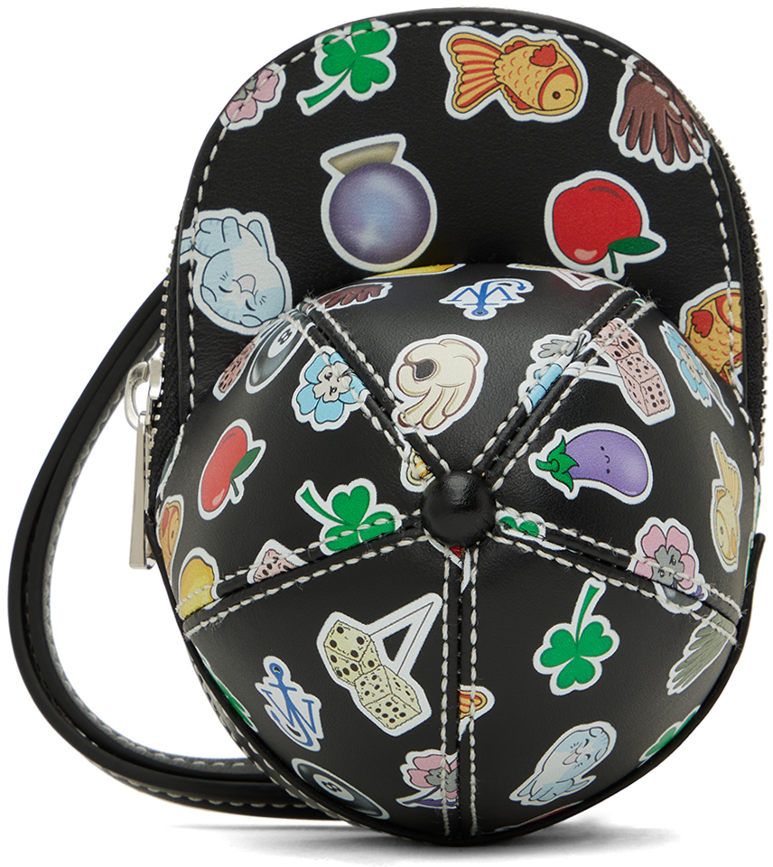 JW Anderson: Black Mini Cap Bag | SSENSE