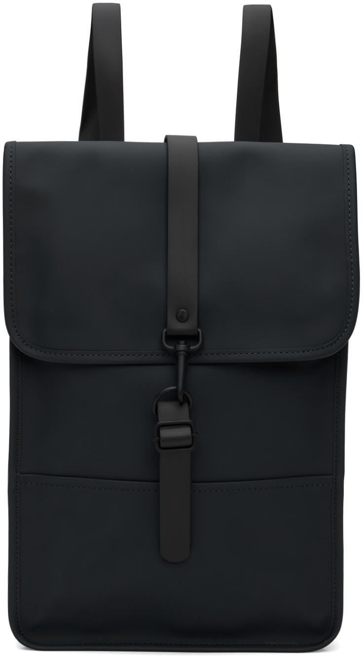 RAINS: 네이비 미니 백팩 | SSENSE 대한민국