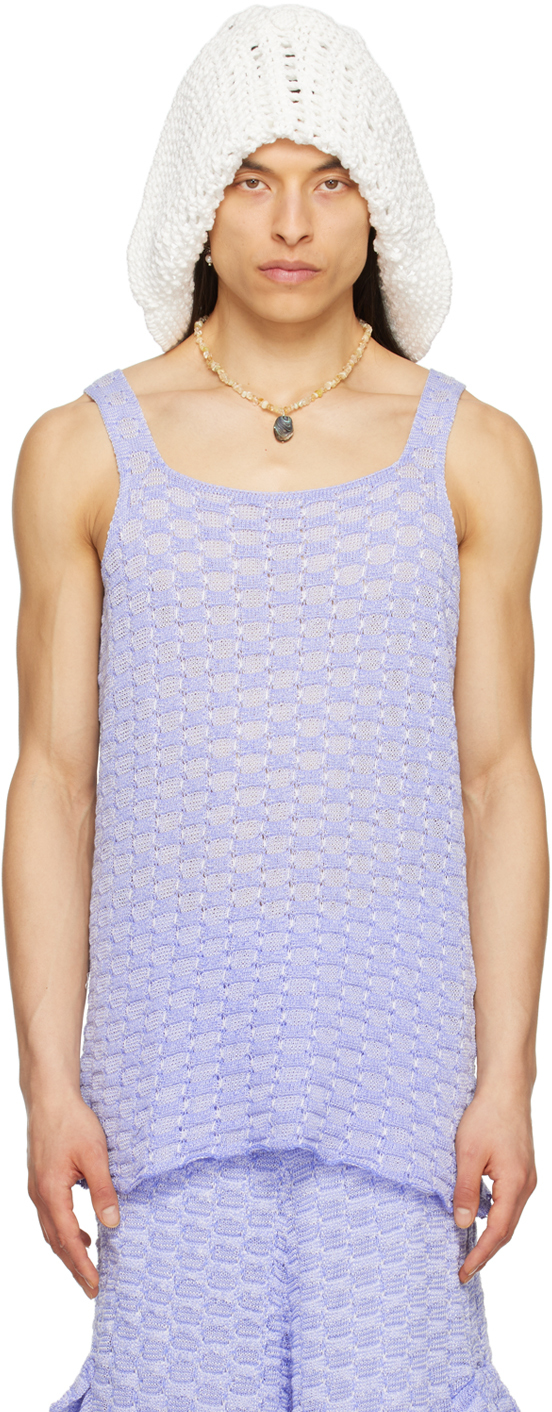 Isa Boulder: SSENSE Exclusive Purple Tank Top | SSENSE