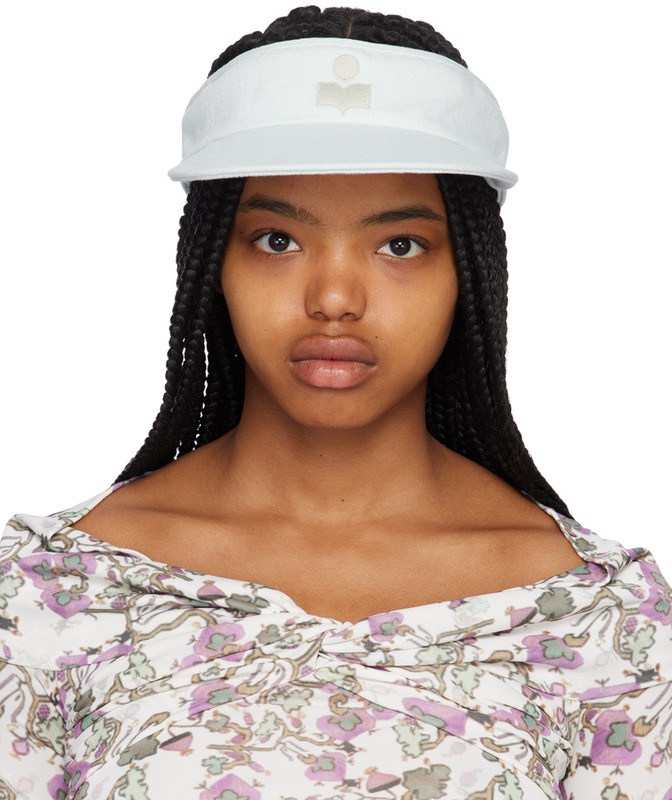 Blue Tyry Visor by Isabel Marant on Sale