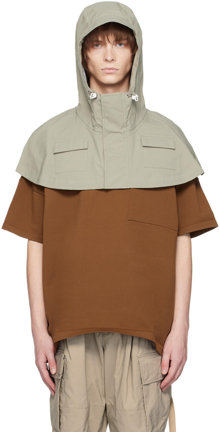 Green Brimmed Hood by F/CE.® on Sale