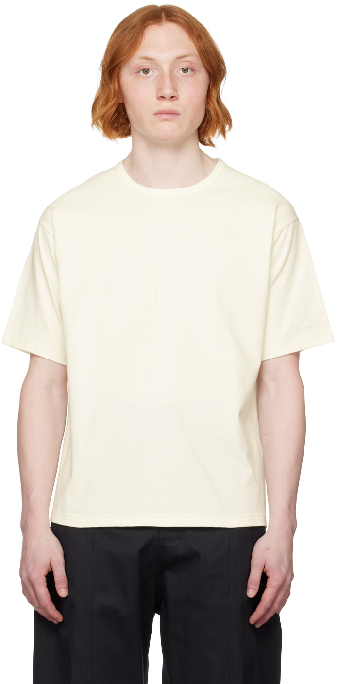 SAGE NATION: Off-White Lock T-Shirt | SSENSE