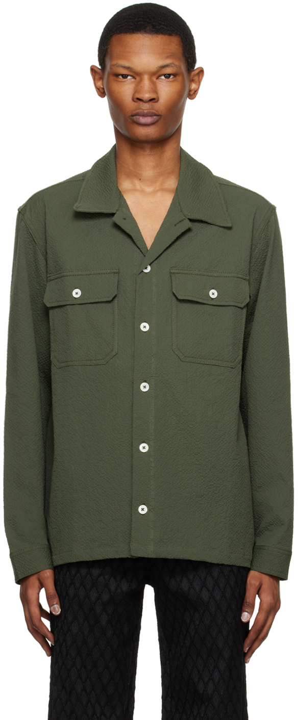 Green Magic Shirt by Howlin' on Sale