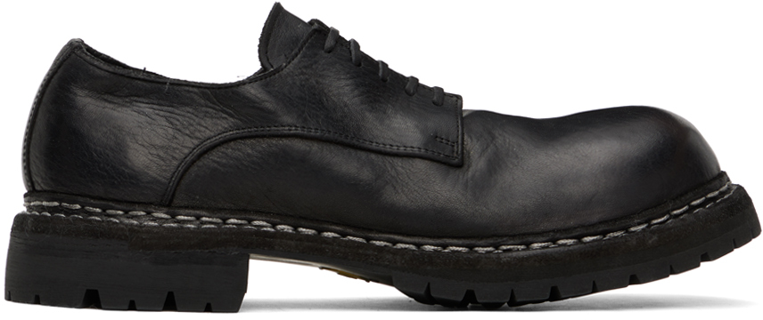 Guidi Black GR02V Derbys