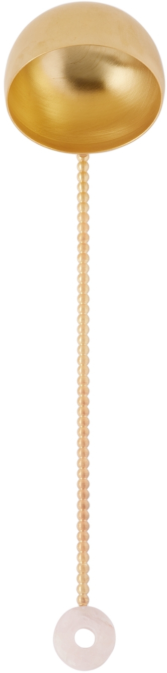 Gold Quartz Ladle by Natalia Criado | SSENSE