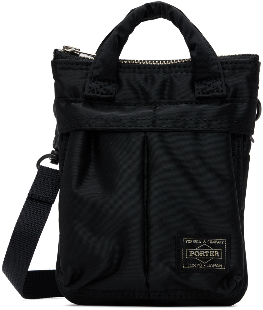 PORTER – Yoshida & Co Black Mini Helmet Pouch