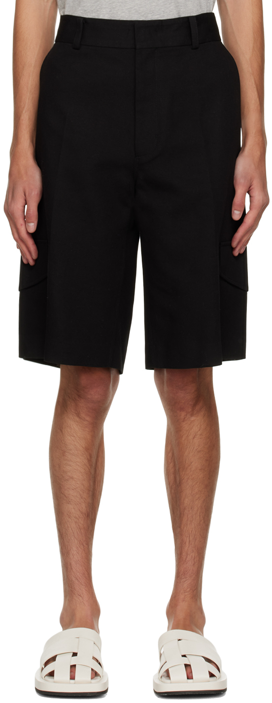 SSENSE Exclusive Black Boat Shorts by RECTO on Sale