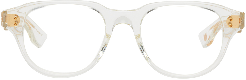 Dita: Transparent Telehacker Glasses | SSENSE UK