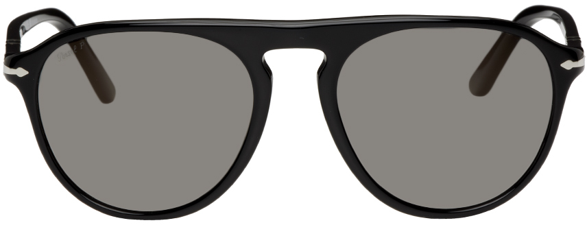 Persol: Black PO3302S Sunglasses | SSENSE UK