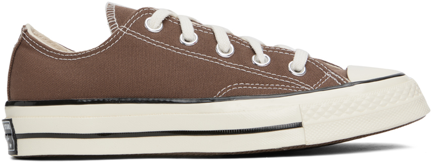 Converse: Brown Chuck 70 Seasonal Color Sneakers | SSENSE