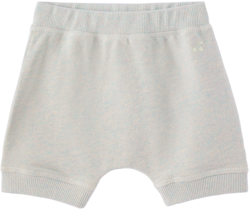 Baby Gray Carley Shorts by Bonpoint on Sale