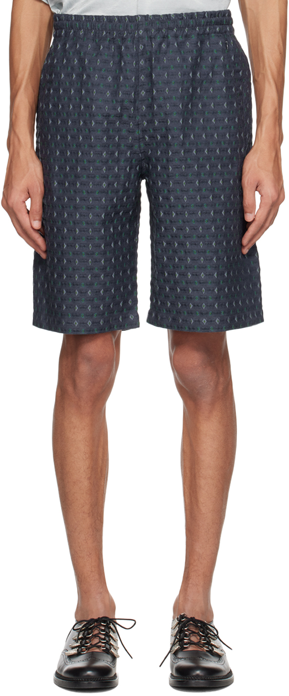 Gray Drawstring Shorts by NEEDLES on Sale