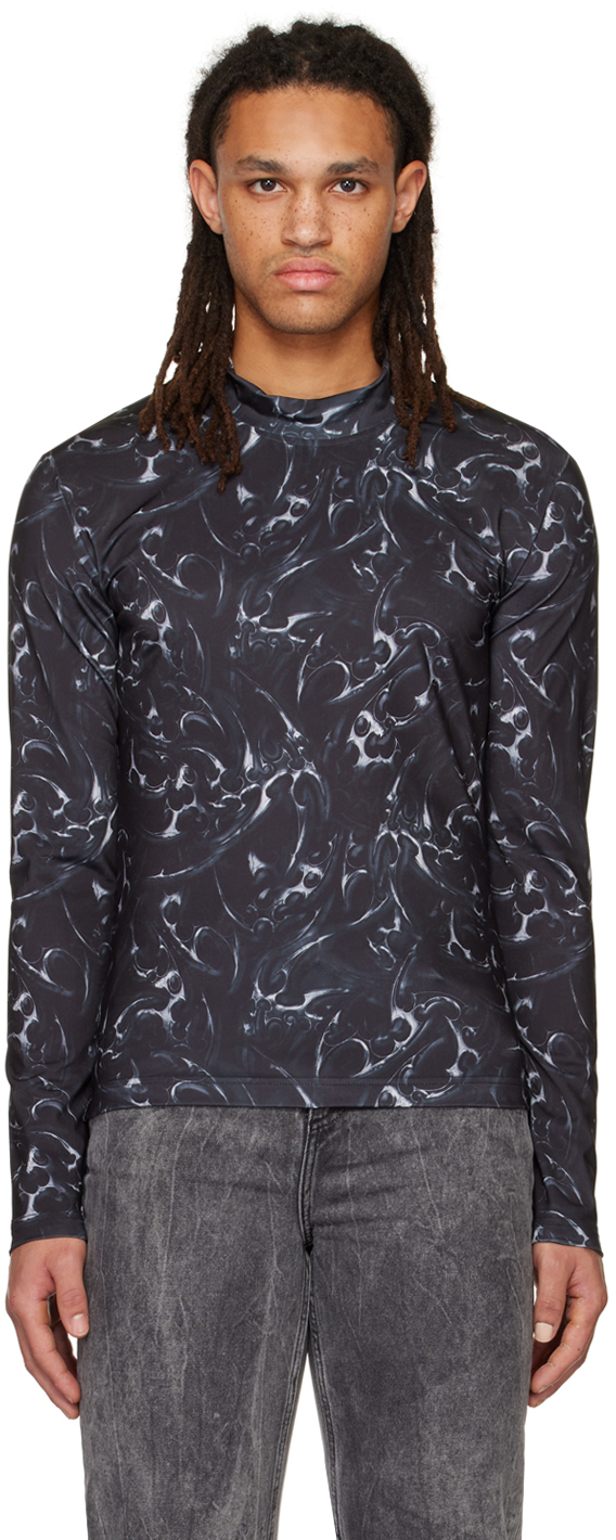 Col roulé Tribal noir Han Kjøbenhavn en solde