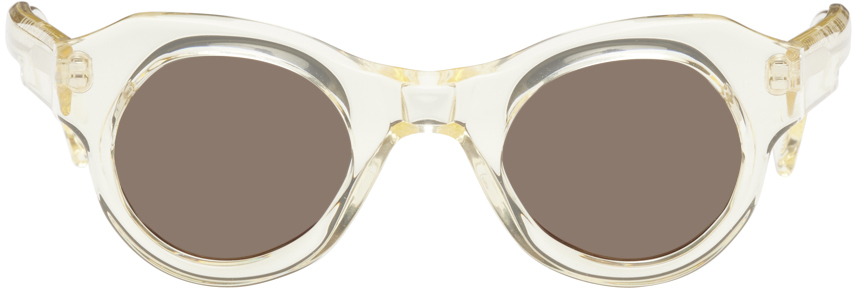 Kuboraum: Beige L1 Sunglasses | SSENSE