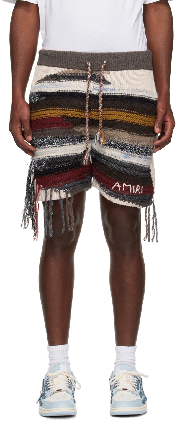 AMIRI Multicolor Stripe Shorts | Smart Closet