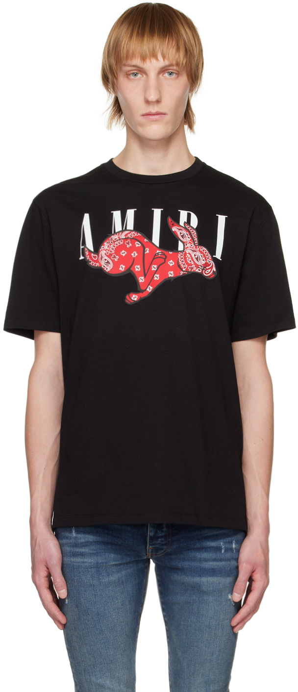 Amiri Men's Rabbit Logo T-Shirt | Smart Closet