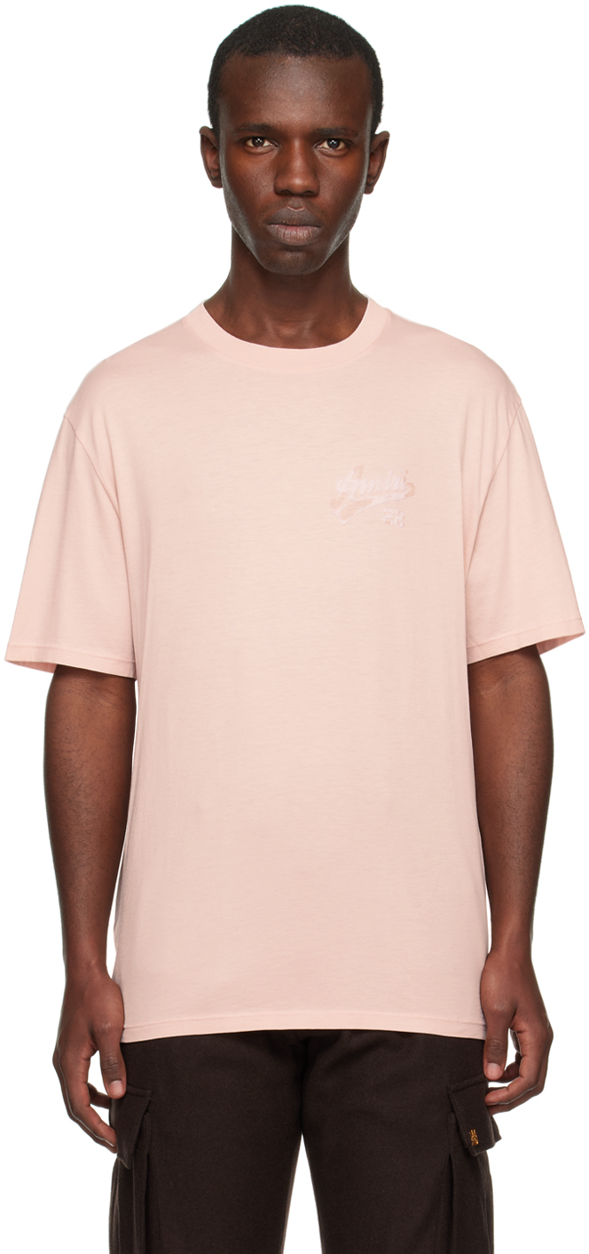 T-shirt '22' rose Amiri en solde