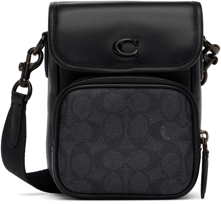 Coach 1941: Black Lee Messenger Bag | SSENSE