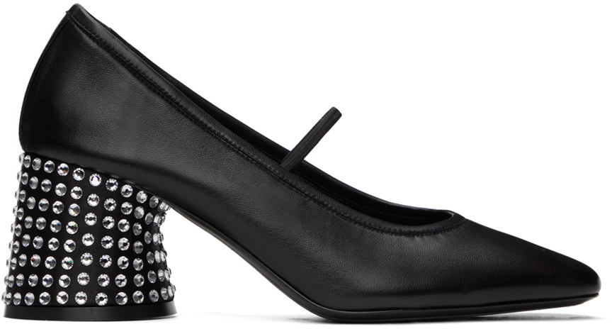 KHAITE: Chaussures à talon bottier 'The Lorimer' noires | SSENSE France