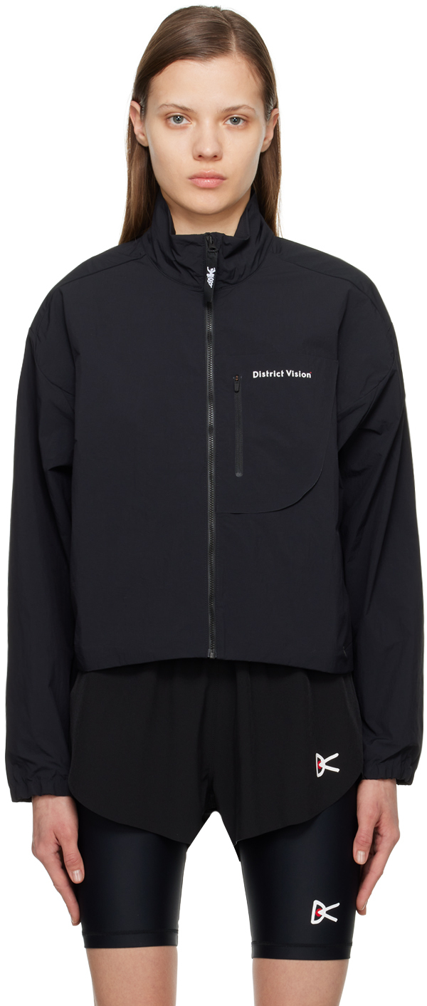 District Vision: Black Kendra Jacket | SSENSE UK