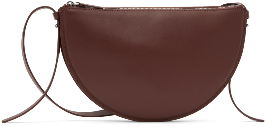 At.Kollektive: Brown Isaac Reina Edition Medium Mobile Bag | SSENSE UK