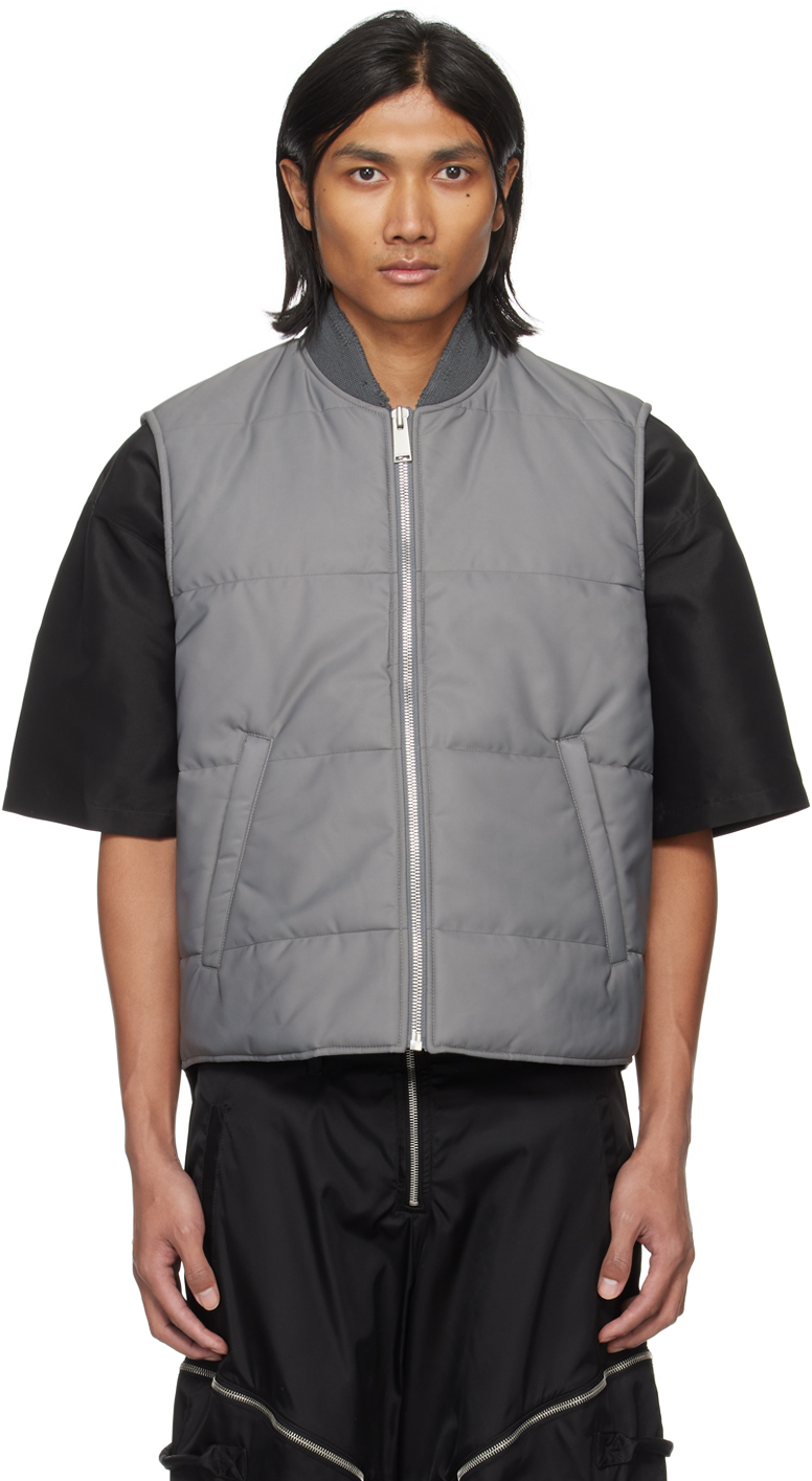 Gray Ex-Ray Vest by Heron Preston on Sale
