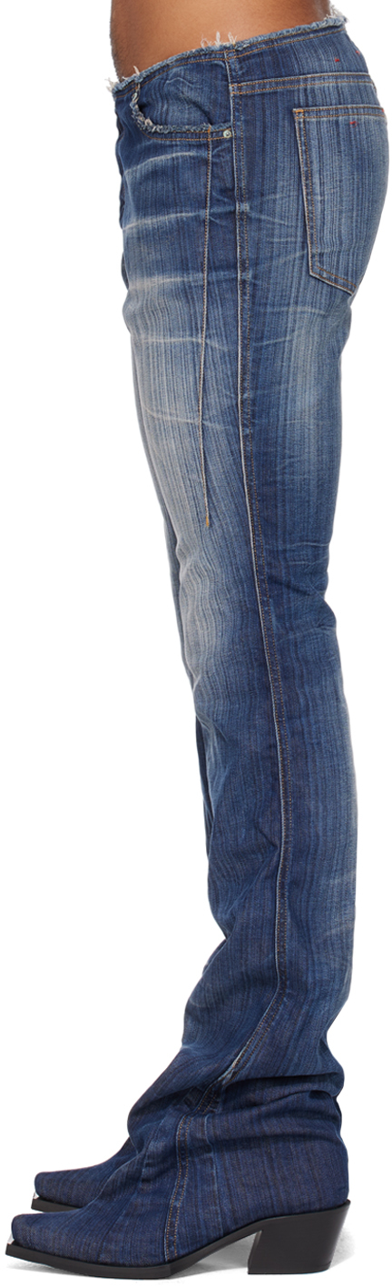 Diesel Blue Bootcut Jeans & Chelsea Boots | Smart Closet