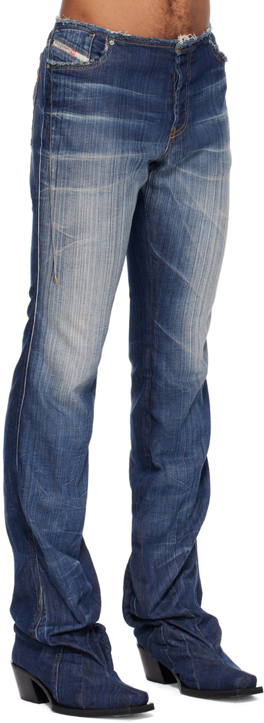 Diesel Blue Bootcut Jeans & Chelsea Boots | Smart Closet