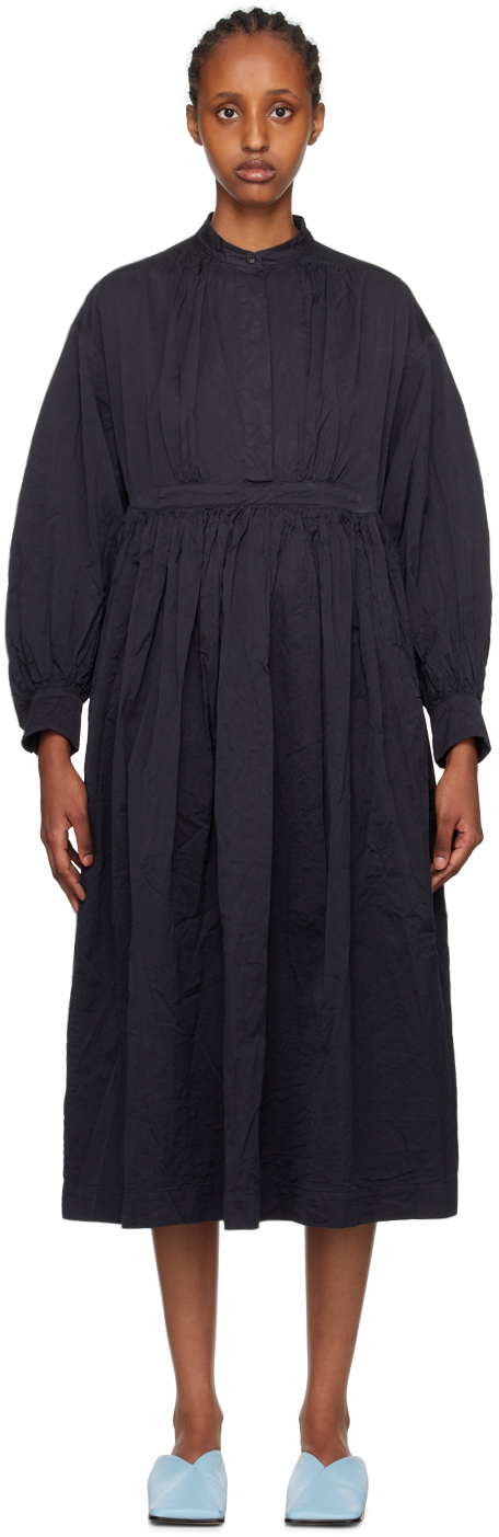 CASEY CASEY: Black Yuka Maxi Dress | SSENSE UK