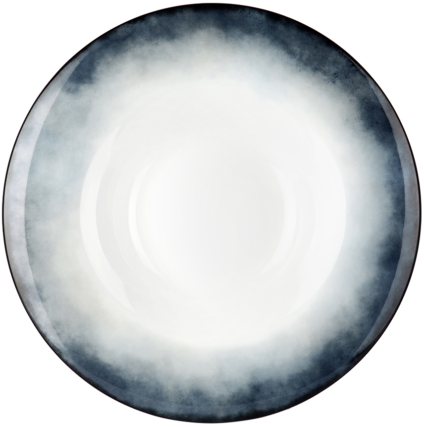 Blue Flat Plate by Ginori 1735 | SSENSE