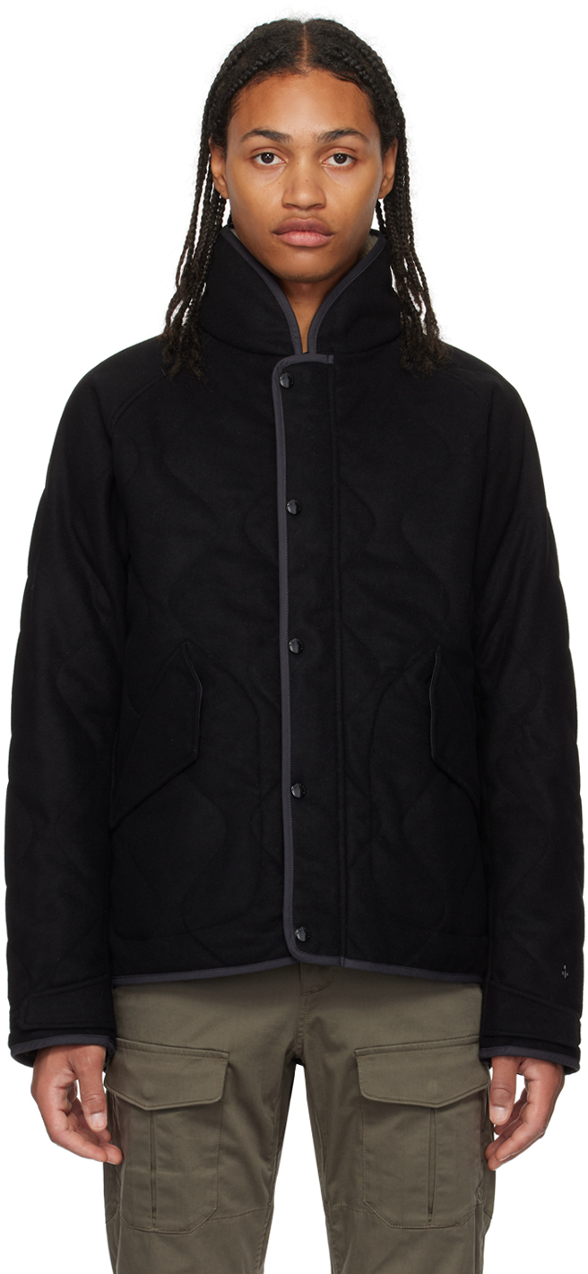 rag & bone: Black Heywood Jacket | SSENSE UK