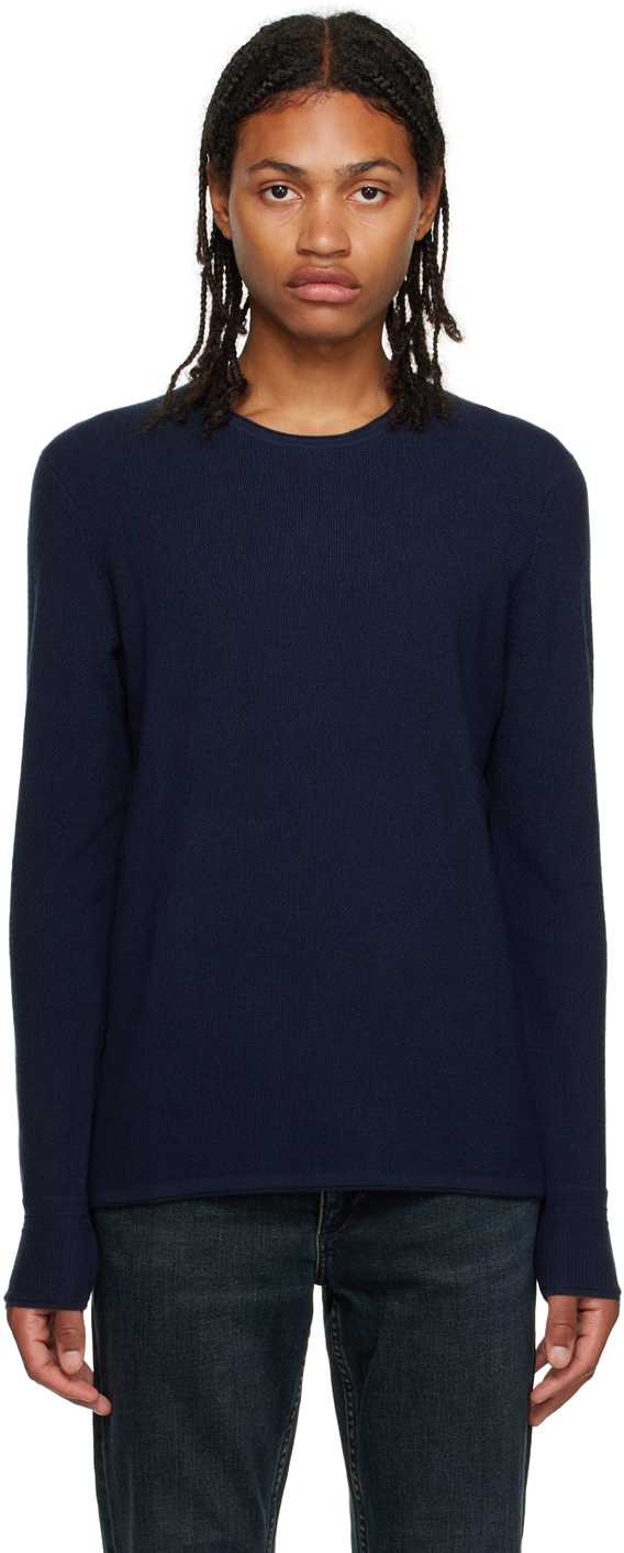 Rag Bone: Navy Martin Sweater SSENSE