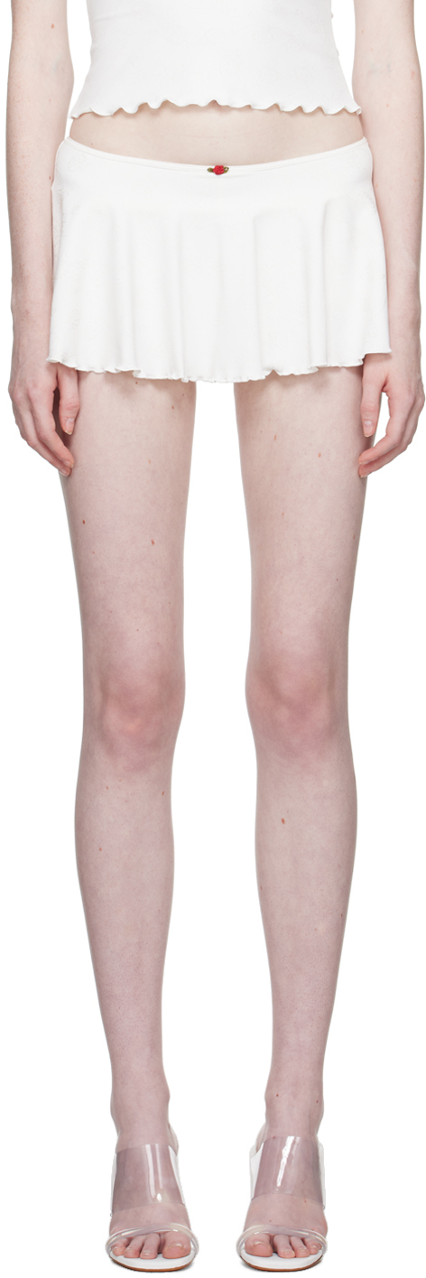 White Star Skort by Frankies Bikinis on Sale