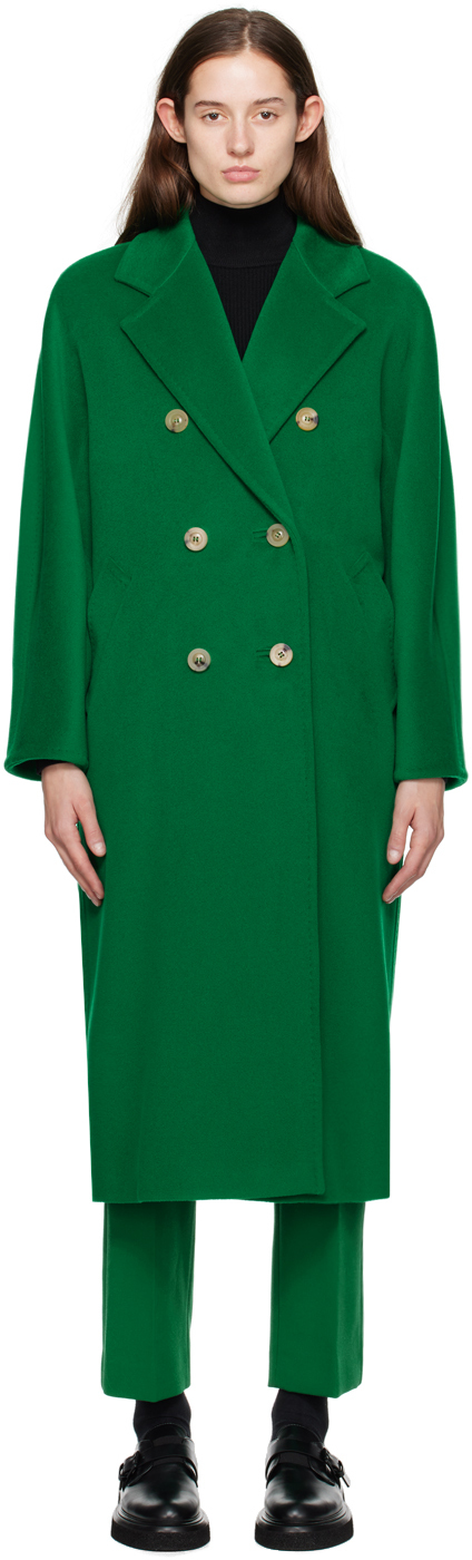 Green Madame Coat by Max Mara on Sale
