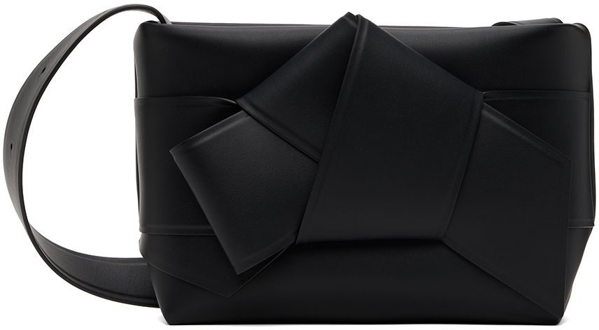 Acne Studios: Black Musubi Bag | SSENSE