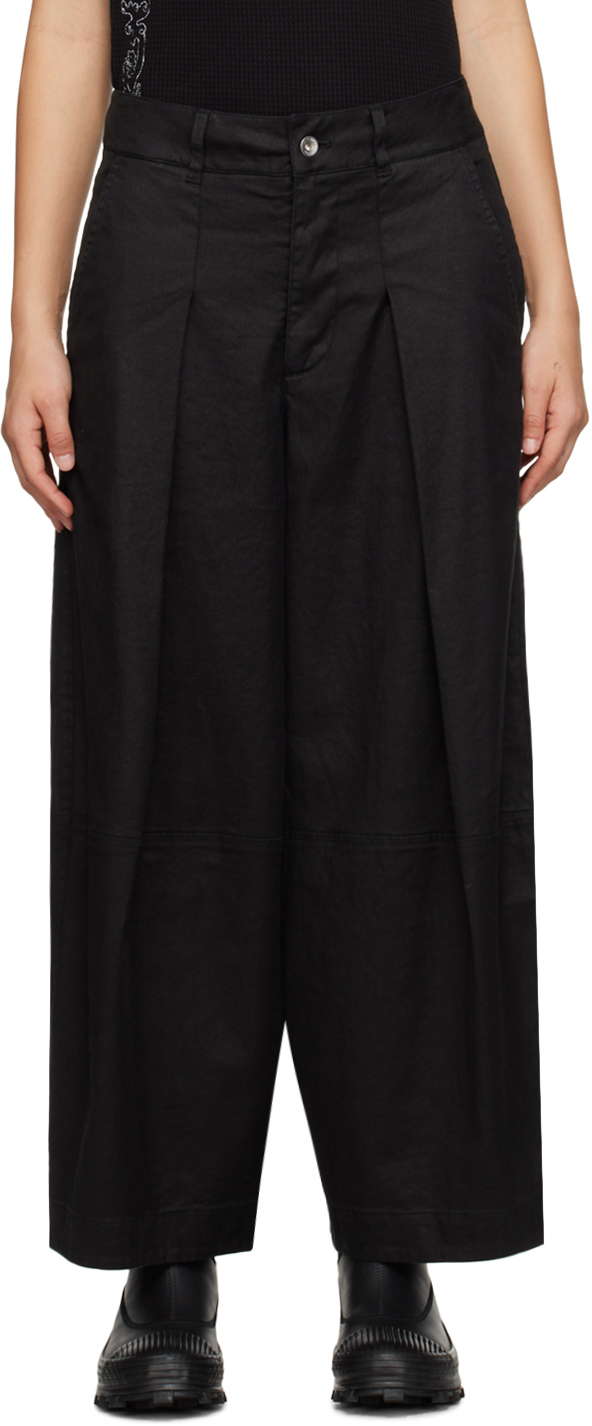 Pantalon Deadbeat noir YMC en solde