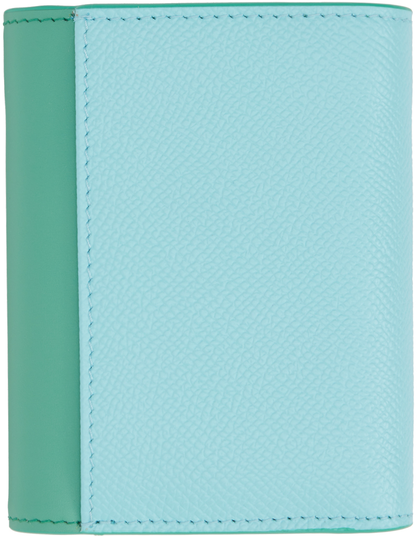 Maison Margiela Blue Green Four Stitches Wallet SSENSE Canada maison-margiela-blue-green-four-stitches-wallet-ssense-canada