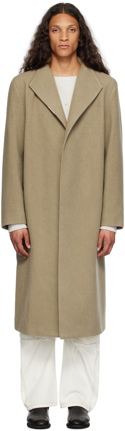 CARNET-ARCHIVE: Beige Prism Coat | SSENSE Canada