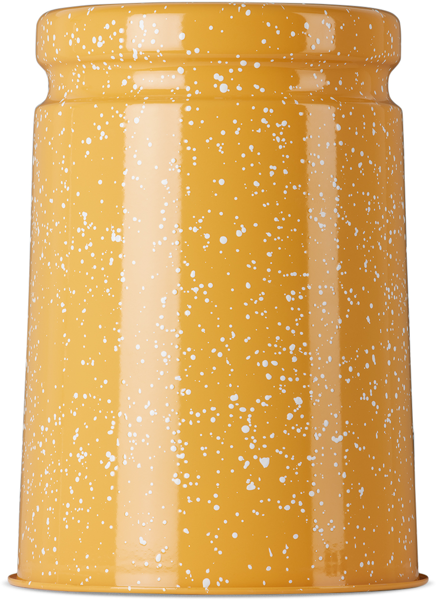 Yellow & White Last Stool by HEM | SSENSE Canada