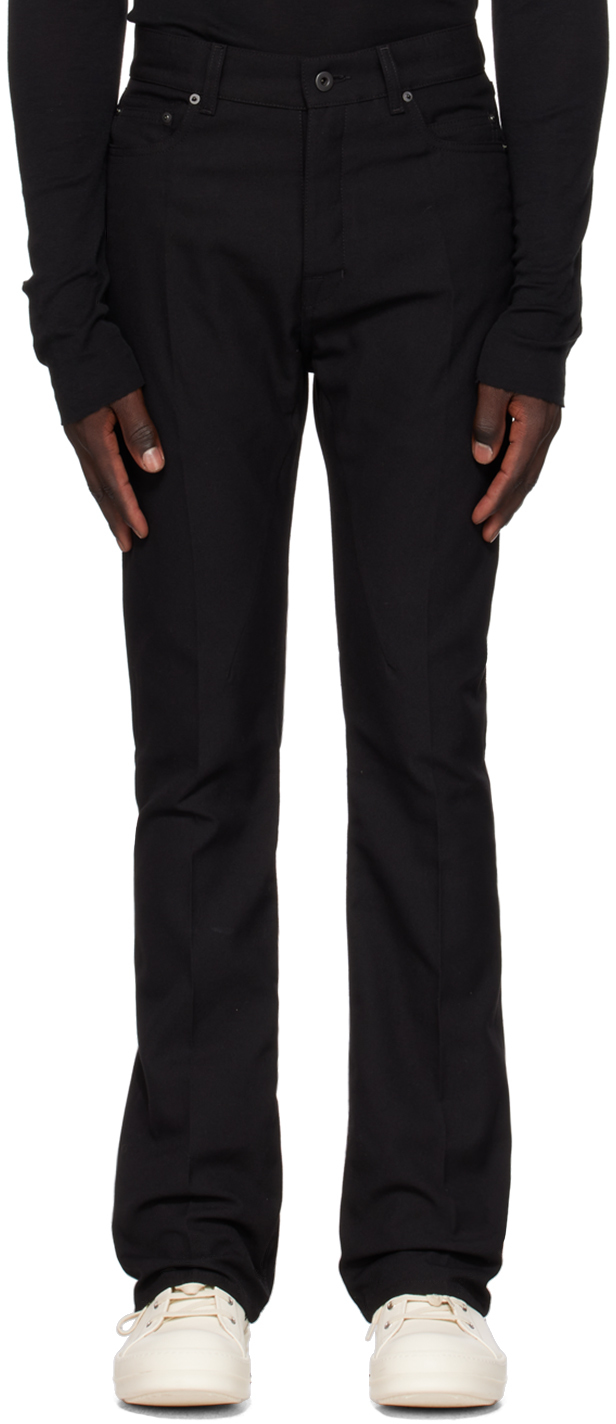 Rick Owens: Jean Jim Cut noir | SSENSE France