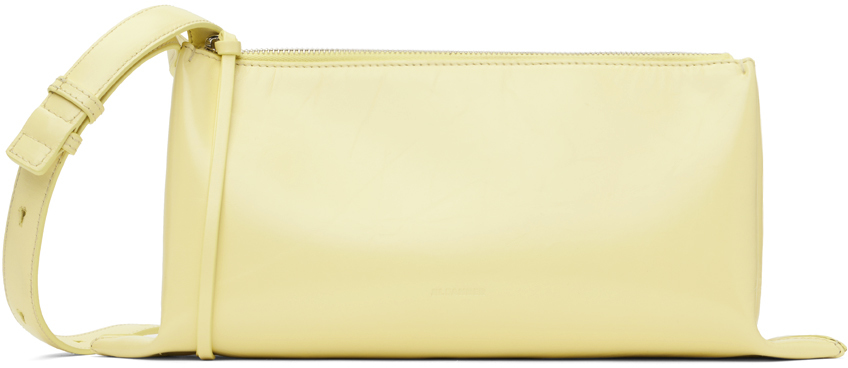 Yellow Small Empire Bag by Jil Sander on Sale