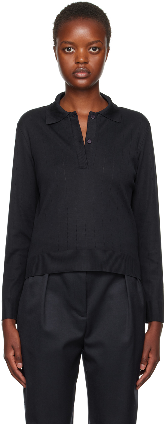 Navy Dora Polo by A.P.C. on Sale